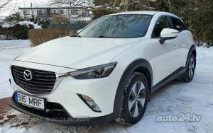 White Mazda CX-3 2017 in Tallinn, with an engine capacity of 2.00 L and mileage of 55 thousand km for 13000 €, photo  on AUTOMOTO.COM.LV