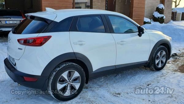 White Mazda CX-3 2017 in Tallinn, with an engine capacity of 2.00 L and mileage of 55 thousand km for 13000 €, photo 6 on AUTOMOTO.COM.LV