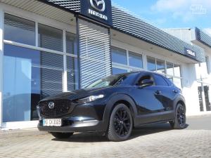 Melns Mazda CX-30 2024 Kauņa, ar dzinēja tilpumu 2.00 L un nobraukumu 12 tūkst. km par 32790 €, foto  vietnē AUTOMOTO.COM.LV