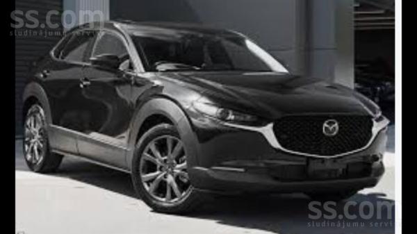 Black Mazda CX-30 2020 in Riga, with an engine capacity of 1.80 L and mileage of 71 thousand km for 19500 €, photo 2 on AUTOMOTO.COM.LV