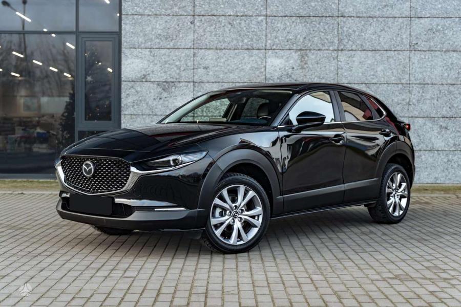 Черный Мазда CX-30 2021 в Клайпеда, объемом двигателя 2.49 л и пробегом 82 тыс. км за 17500 €, фото 8 на AUTOMOTO.COM.LV