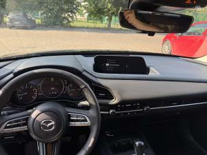 Black Mazda CX-30 2021 in Vilnius, with an engine capacity of 2.49 L and mileage of 79 thousand km for 16999 €, photo 9 on AUTOMOTO.COM.LV