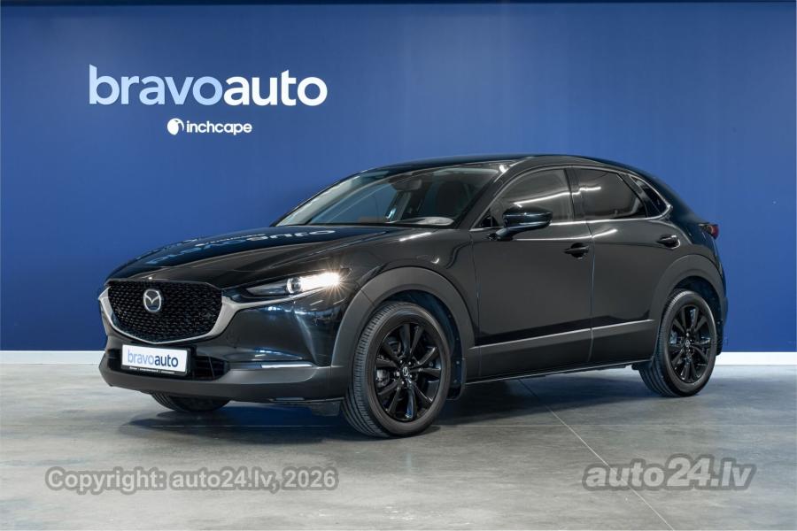 Melns Mazda CX-30 2022 Tallina, ar dzinēja tilpumu 2.00 L un nobraukumu 50 tūkst. km par 23900 €, foto 1 vietnē AUTOMOTO.COM.LV