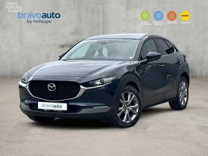 Zils Mazda CX-30 2020 Kauņa, ar dzinēja tilpumu 2.00 L un nobraukumu 139 tūkst. km par 18771 €, foto  vietnē AUTOMOTO.COM.LV