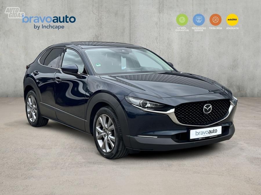 Zils Mazda CX-30 2020 Kauņa, ar dzinēja tilpumu 2.00 L un nobraukumu 139 tūkst. km par 18771 €, foto 8 vietnē AUTOMOTO.COM.LV