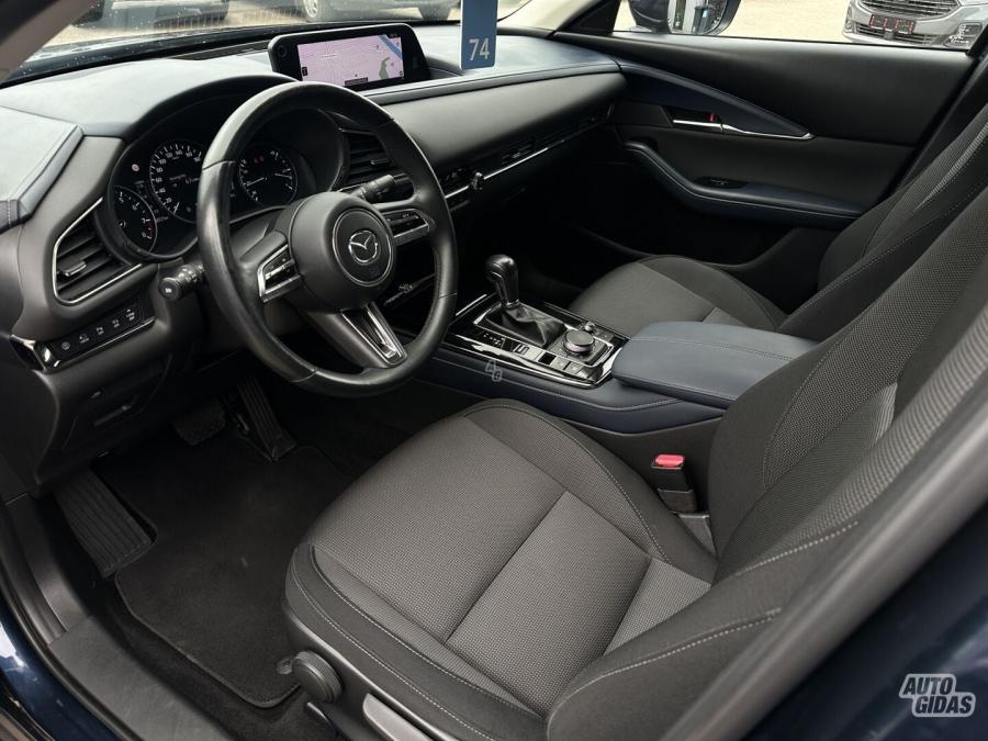 Zils Mazda CX-30 2020 Kauņa, ar dzinēja tilpumu 2.00 L un nobraukumu 139 tūkst. km par 18771 €, foto 10 vietnē AUTOMOTO.COM.LV