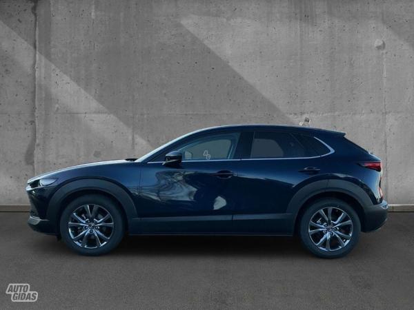 Zils Mazda CX-30 2022 Kauņa, ar dzinēja tilpumu 2.00 L un nobraukumu 22 tūkst. km par 27499 €, foto 2 vietnē AUTOMOTO.COM.LV