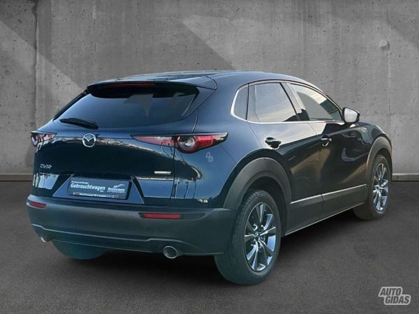 Zils Mazda CX-30 2022 Kauņa, ar dzinēja tilpumu 2.00 L un nobraukumu 22 tūkst. km par 27499 €, foto 3 vietnē AUTOMOTO.COM.LV
