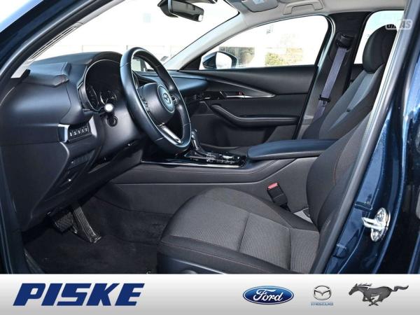 Zils Mazda CX-30 2022 Kauņa, ar dzinēja tilpumu 2.00 L un nobraukumu 29 tūkst. km par 27190 €, foto 7 vietnē AUTOMOTO.COM.LV