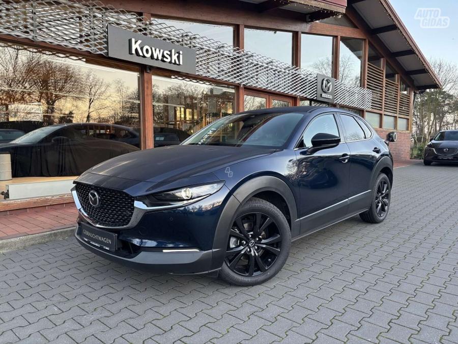 Blue Mazda CX-30 2022 in Kaunas, with an engine capacity of 2.00 L and mileage of 42 thousand km for 25469 €, photo 1 on AUTOMOTO.COM.LV
