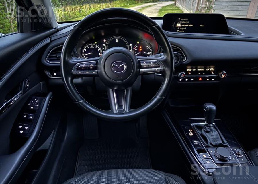 Zils Mazda CX-30 2022 Jūrmala, ar dzinēja tilpumu 2.00 L un nobraukumu 43 tūkst. km par 18900 €, foto 12 vietnē AUTOMOTO.COM.LV