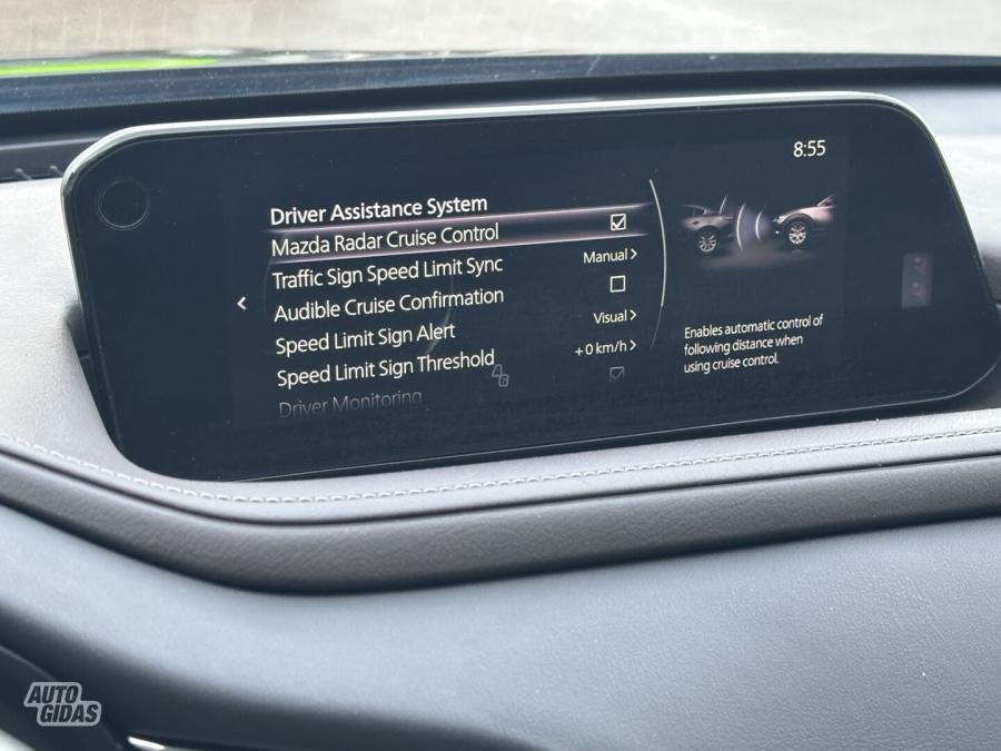 Brown Mazda CX-30 2019 in Kaunas, with an engine capacity of 2.00 L and mileage of 89 thousand km for 20472 €, photo 30 on AUTOMOTO.COM.LV