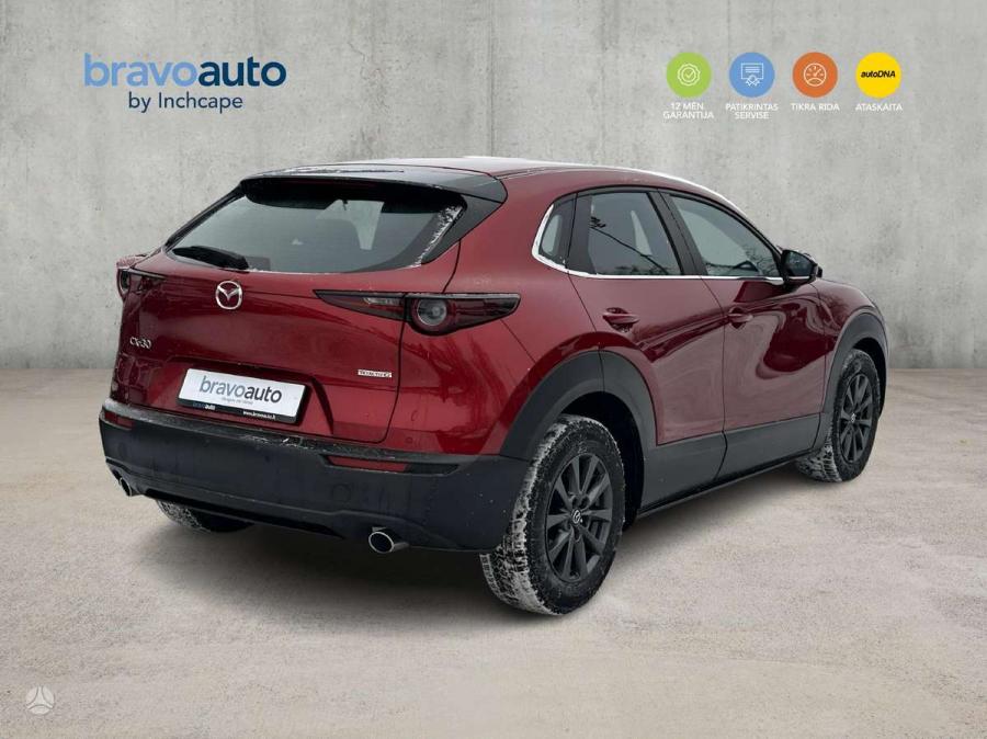Mazda CX-30 2020 in Kaunas, with an engine capacity of 2.00 L and mileage of 50 thousand km for 17471 €, photo 5 on AUTOMOTO.COM.LV