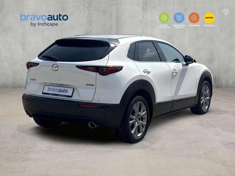 Mazda CX-30 2020 Kauņa, ar dzinēja tilpumu 2.00 L un nobraukumu 93 tūkst. km par 21471 €, foto 6 vietnē AUTOMOTO.COM.LV