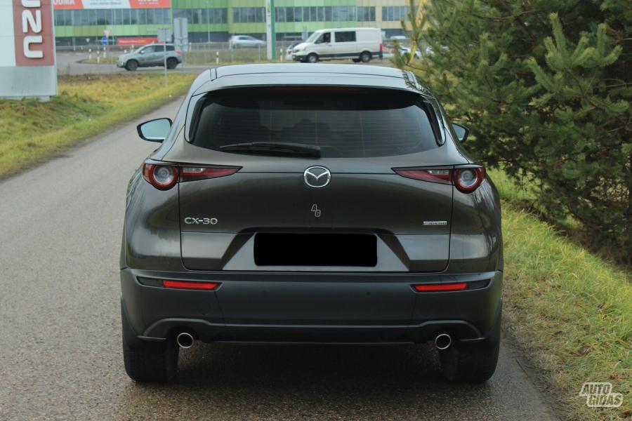 Mazda CX-30 2021 Avižieniai, ar dzinēja tilpumu 2.00 L un nobraukumu 100 tūkst. km par 18400 €, foto 4 vietnē AUTOMOTO.COM.LV
