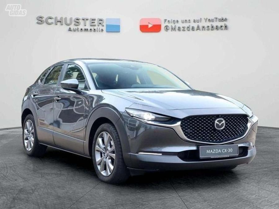 Grey Mazda CX-30 2020 in Kaunas, with an engine capacity of 2.00 L and mileage of 48 thousand km for 21864 €, photo 5 on AUTOMOTO.COM.LV