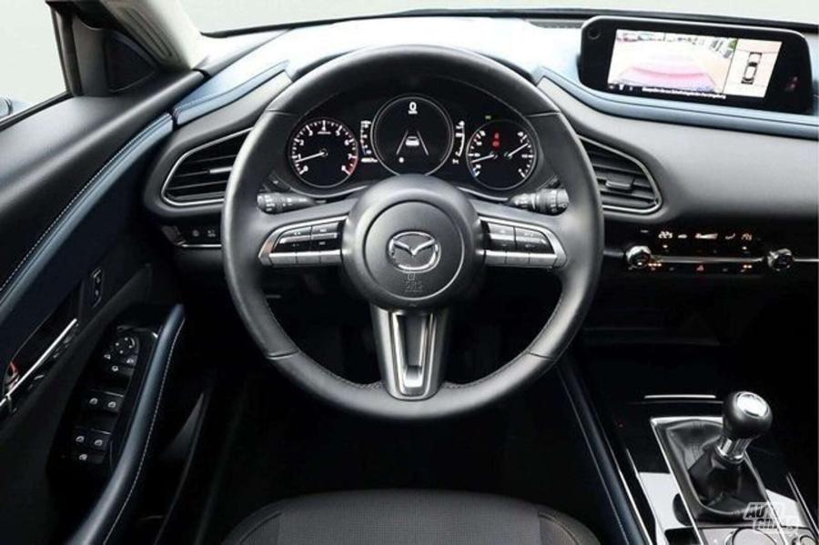 Grey Mazda CX-30 2020 in Kaunas, with an engine capacity of 2.00 L and mileage of 48 thousand km for 21864 €, photo 13 on AUTOMOTO.COM.LV