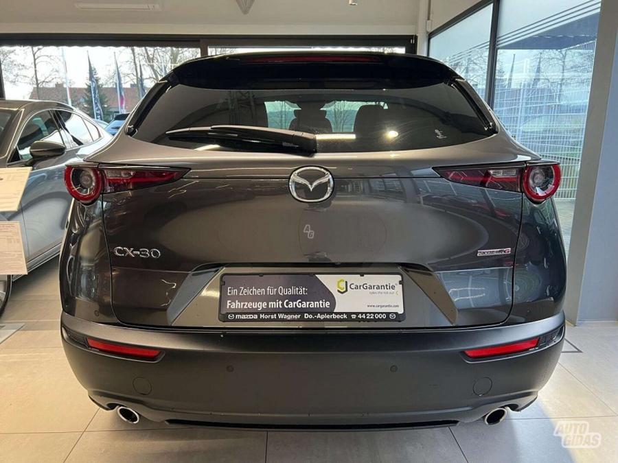 Grey Mazda CX-30 2020 in Kaunas, with an engine capacity of 2.00 L and mileage of 13 thousand km for 25418 €, photo 22 on AUTOMOTO.COM.LV
