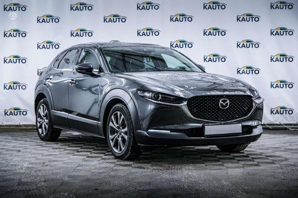 Grey Mazda CX-30 2020 in Kaunas, with an engine capacity of 2.00 L and mileage of 211 thousand km for 12990 €, photo 2 on AUTOMOTO.COM.LV
