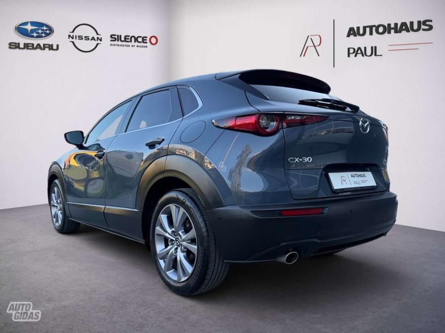 Pelēks Mazda CX-30 2020 Kauņa, ar dzinēja tilpumu 2.00 L un nobraukumu 26 tūkst. km par 24439 €, foto 5 vietnē AUTOMOTO.COM.LV