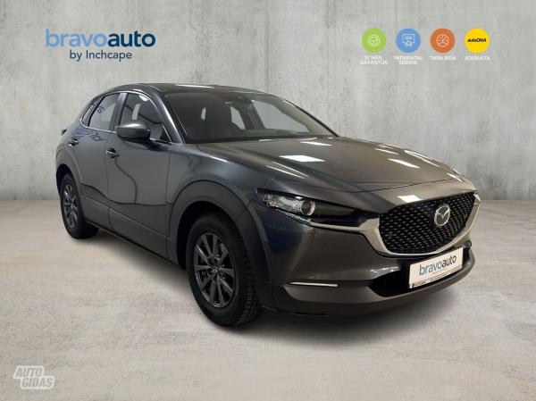 Grey Mazda CX-30 2020 in Vilnius, with an engine capacity of 2.00 L and mileage of 120 thousand km for 18900 €, photo 6 on AUTOMOTO.COM.LV