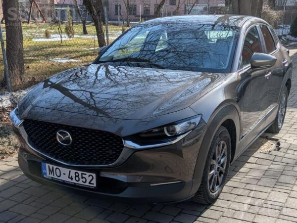 Серый Мазда CX-30 2020 в Рига, объемом двигателя 2.00 л и пробегом 46 тыс. км за 18500 €, фото 1 на AUTOMOTO.COM.LV