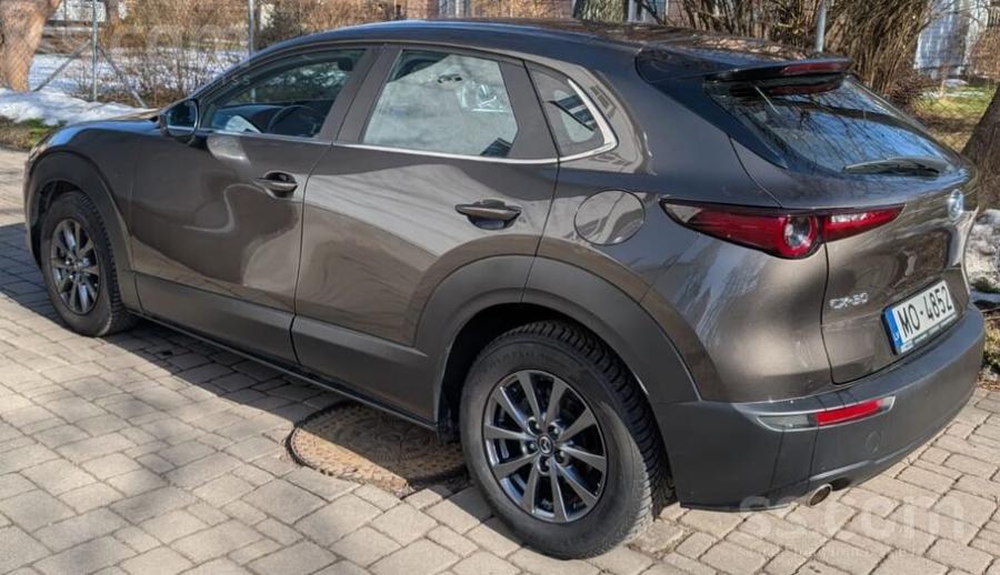 Pelēks Mazda CX-30 2020 Rīga, ar dzinēja tilpumu 2.00 L un nobraukumu 46 tūkst. km par 18500 €, foto 3 vietnē AUTOMOTO.COM.LV