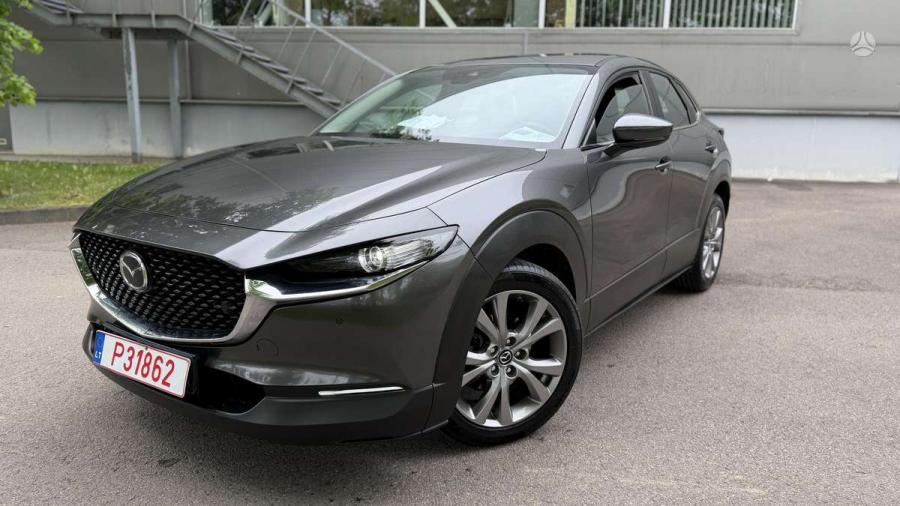 Pelēks Mazda CX-30 2020 Alīta, ar dzinēja tilpumu 2.00 L un nobraukumu 274 tūkst. km par 11700 €, foto 4 vietnē AUTOMOTO.COM.LV
