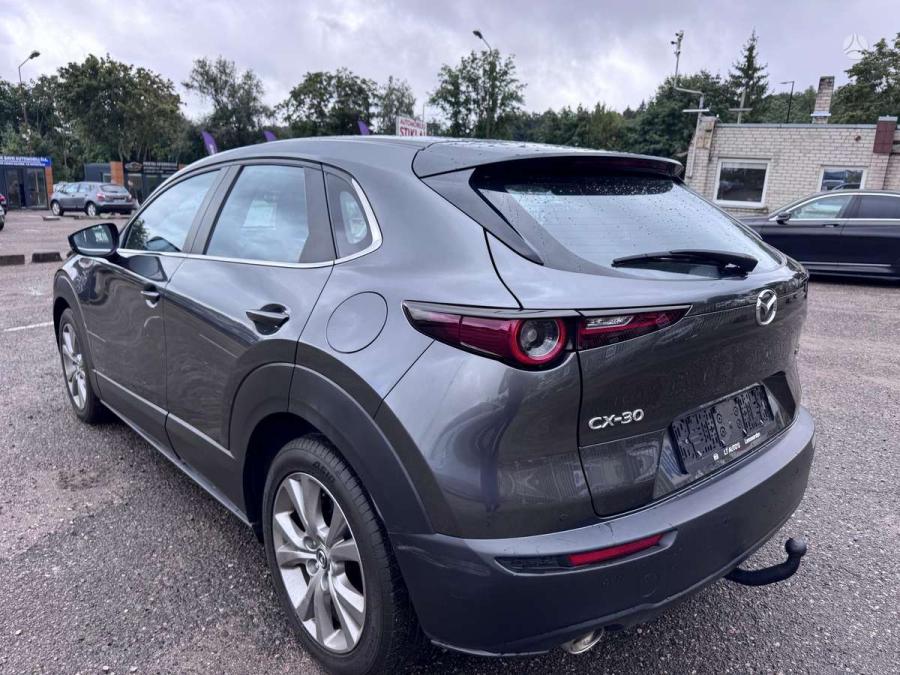 Grey Mazda CX-30 2020 in Alytus, with an engine capacity of 2.00 L and mileage of 279 thousand km for 10850 €, photo 11 on AUTOMOTO.COM.LV