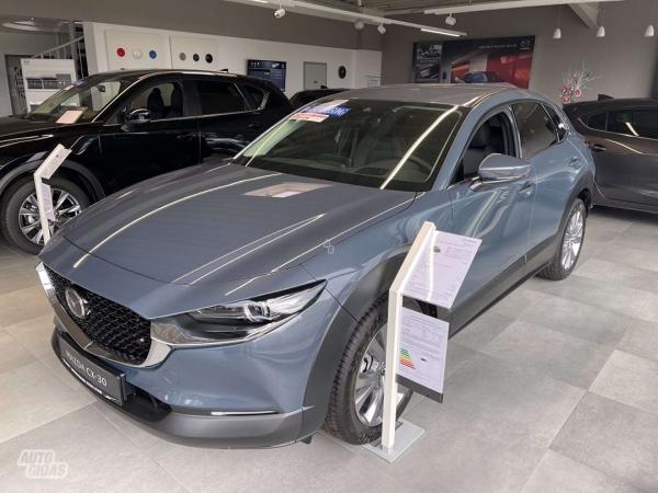 Pelēks Mazda CX-30 2021 Kauņa, ar dzinēja tilpumu 2.00 L un nobraukumu 21 tūkst. km par 23420 €, foto 2 vietnē AUTOMOTO.COM.LV