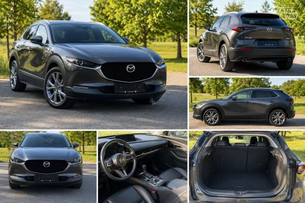 Grey Mazda CX-30 2021 in Radviliskis, with an engine capacity of 2.50 L and mileage of 25 thousand km for 16100 €, photo 9 on AUTOMOTO.COM.LV