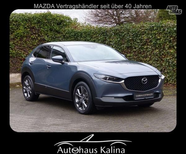 Grey Mazda CX-30 2022 in Kaunas, with an engine capacity of 2.00 L and mileage of 25 thousand km for 26417 €, photo 1 on AUTOMOTO.COM.LV
