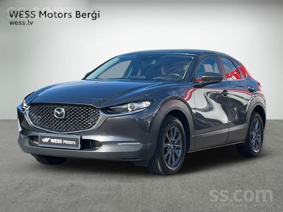 Серый Мазда CX-30 2023 в Рига, объемом двигателя 2.00 л и пробегом 118 тыс. км за 18990 €, фото 1 на AUTOMOTO.COM.LV