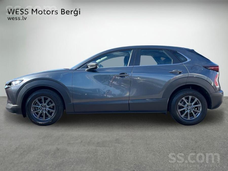 Серый Мазда CX-30 2023 в Рига, объемом двигателя 2.00 л и пробегом 118 тыс. км за 18990 €, фото 4 на AUTOMOTO.COM.LV