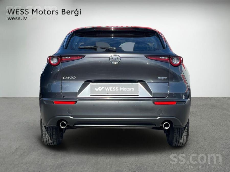 Серый Мазда CX-30 2023 в Рига, объемом двигателя 2.00 л и пробегом 118 тыс. км за 18990 €, фото 5 на AUTOMOTO.COM.LV