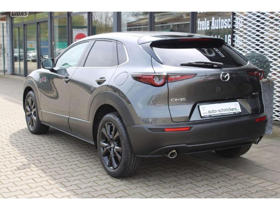 Pelēks Mazda CX-30 2024 Kauņa, ar dzinēja tilpumu 2.50 L un nobraukumu 17 tūkst. km par 27540 €, foto 3 vietnē AUTOMOTO.COM.LV