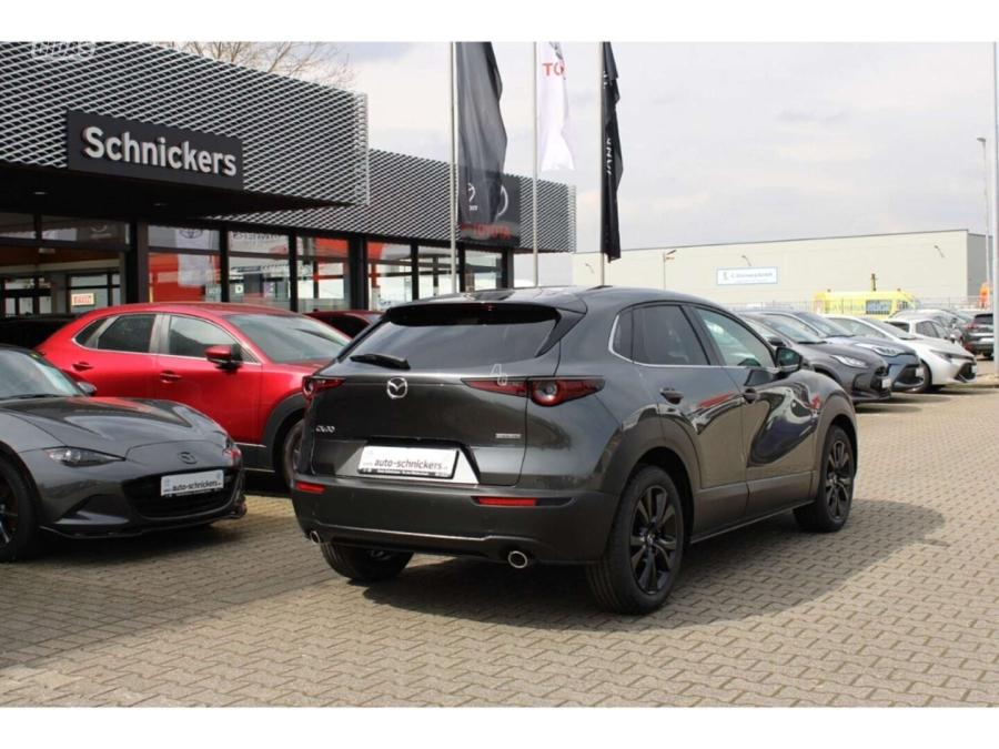 Pelēks Mazda CX-30 2024 Kauņa, ar dzinēja tilpumu 2.50 L un nobraukumu 17 tūkst. km par 27540 €, foto 5 vietnē AUTOMOTO.COM.LV