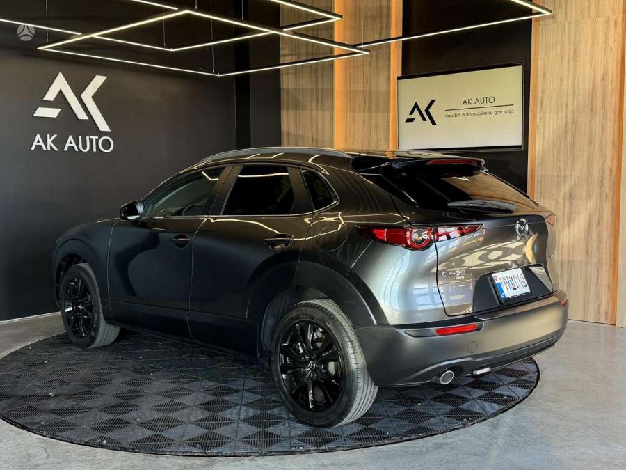 Grey Mazda CX-30 2024 in Kaunas, with an engine capacity of 2.49 L and mileage of 2 thousand km for 19990 €, photo 9 on AUTOMOTO.COM.LV