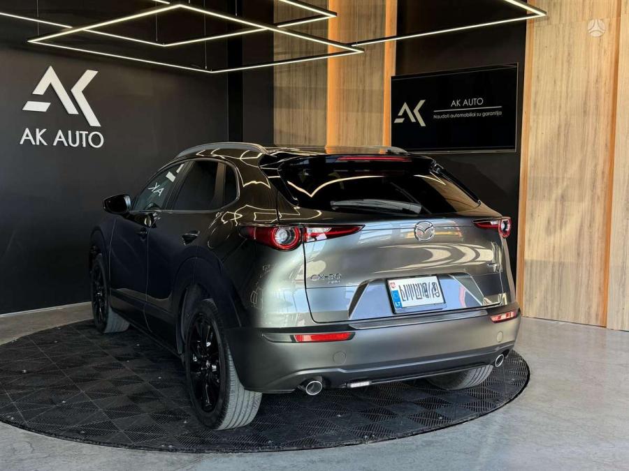 Grey Mazda CX-30 2024 in Kaunas, with an engine capacity of 2.49 L and mileage of 2 thousand km for 19990 €, photo 10 on AUTOMOTO.COM.LV