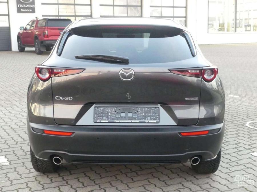 Grey Mazda CX-30 2025 in Kaunas, with an engine capacity of 2.50 L and mileage of 22 thousand km for 31114 €, photo 5 on AUTOMOTO.COM.LV