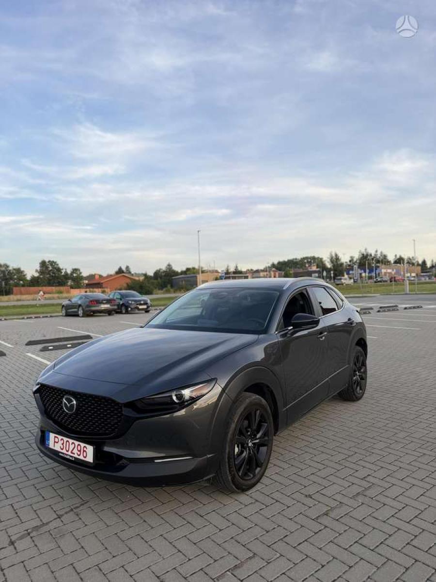 Серый Мазда CX-30 2025 в Клайпеда, объемом двигателя 2.49 л и пробегом 23 тыс. км за 20800 €, фото 1 на AUTOMOTO.COM.LV