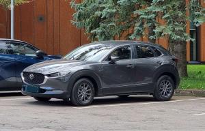 Grey Mazda CX-30 2025 in Kaunas, with an engine capacity of 2.49 L and mileage of 6 thousand km for 22990 €, photo 3 on AUTOMOTO.COM.LV