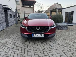 Sarkans Mazda CX-30 2019 Kauņa, ar dzinēja tilpumu 2.00 L un nobraukumu 194 tūkst. km par 15950 €, foto  vietnē AUTOMOTO.COM.LV