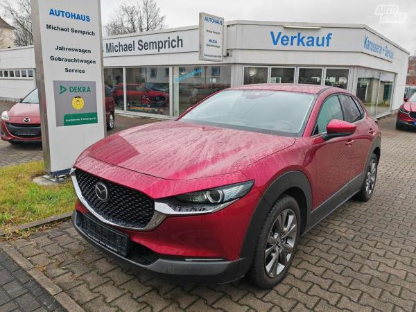 Red Mazda CX-30 2019 in Kaunas, with an engine capacity of 2.00 L and mileage of 59 thousand km for 23420 €, photo 1 on AUTOMOTO.COM.LV