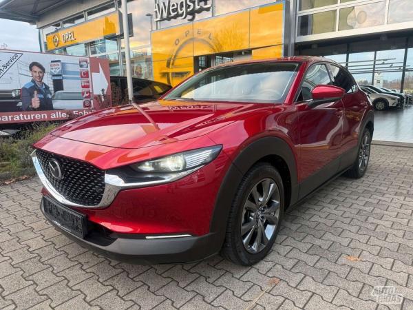Sarkans Mazda CX-30 2020 Kauņa, ar dzinēja tilpumu 2.00 L un nobraukumu 62 tūkst. km par 23420 €, foto 1 vietnē AUTOMOTO.COM.LV