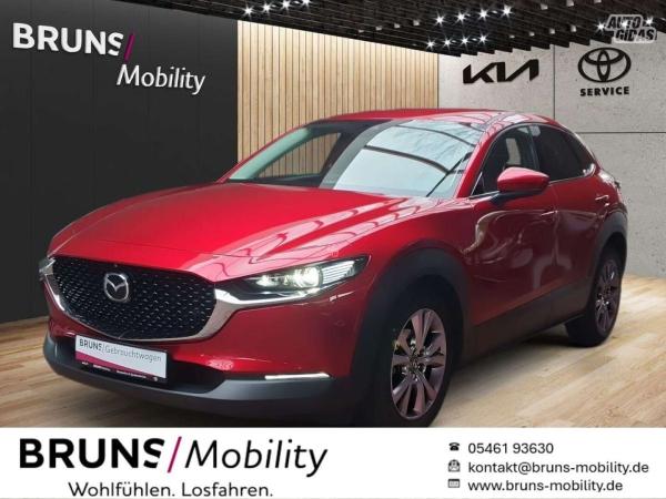 Sarkans Mazda CX-30 2020 Kauņa, ar dzinēja tilpumu 2.00 L un nobraukumu 31 tūkst. km par 23247 €, foto 1 vietnē AUTOMOTO.COM.LV