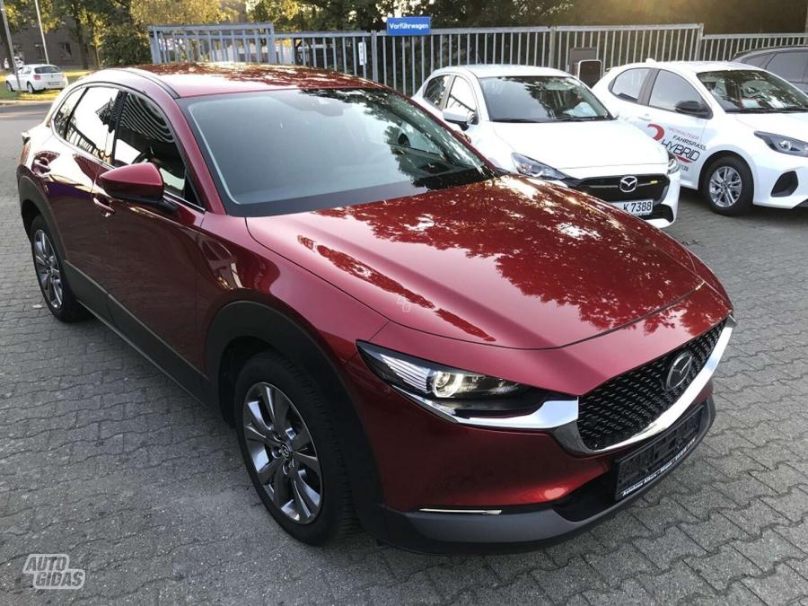 Red Mazda CX-30 2020 in Kaunas, with an engine capacity of 2.00 L and mileage of 57 thousand km for 26609 €, photo 10 on AUTOMOTO.COM.LV