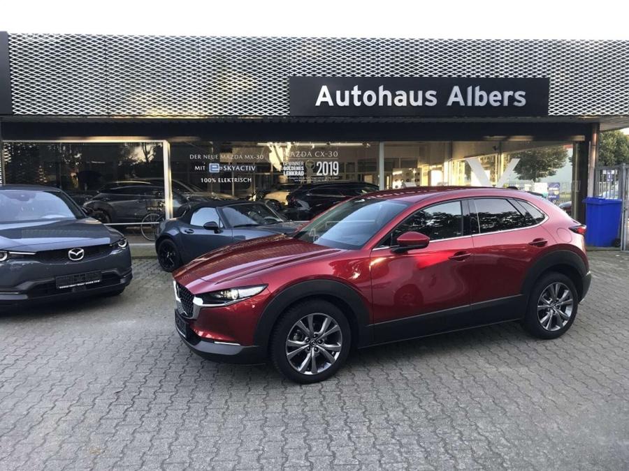 Red Mazda CX-30 2020 in Kaunas, with an engine capacity of 2.00 L and mileage of 57 thousand km for 26609 €, photo 12 on AUTOMOTO.COM.LV