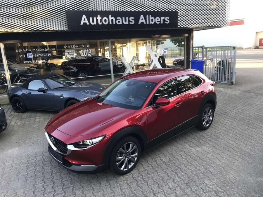 Red Mazda CX-30 2020 in Kaunas, with an engine capacity of 2.00 L and mileage of 57 thousand km for 26609 €, photo 13 on AUTOMOTO.COM.LV