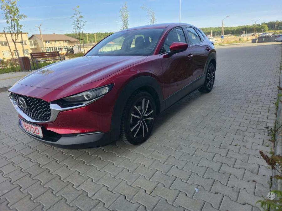 Sarkans Mazda CX-30 2020 Viļņa, ar dzinēja tilpumu 2.00 L un nobraukumu 150 tūkst. km par 15000 €, foto 4 vietnē AUTOMOTO.COM.LV